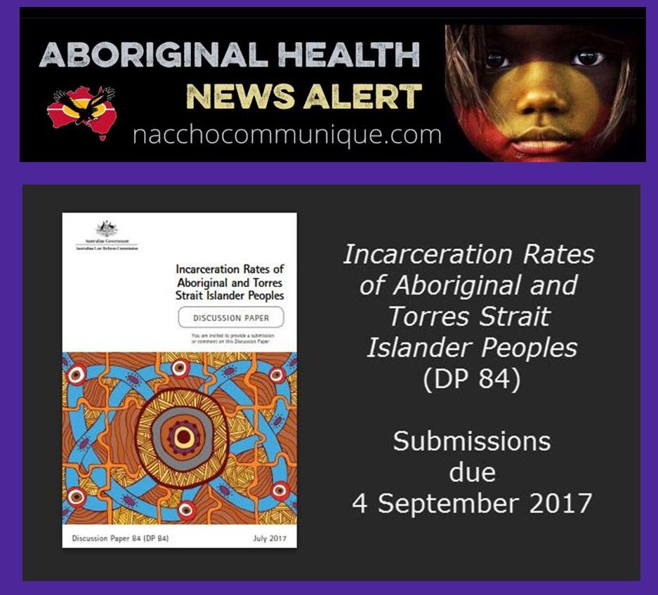 Aboriginal Health and the @AusLawReform inquiry into the incarceration ...