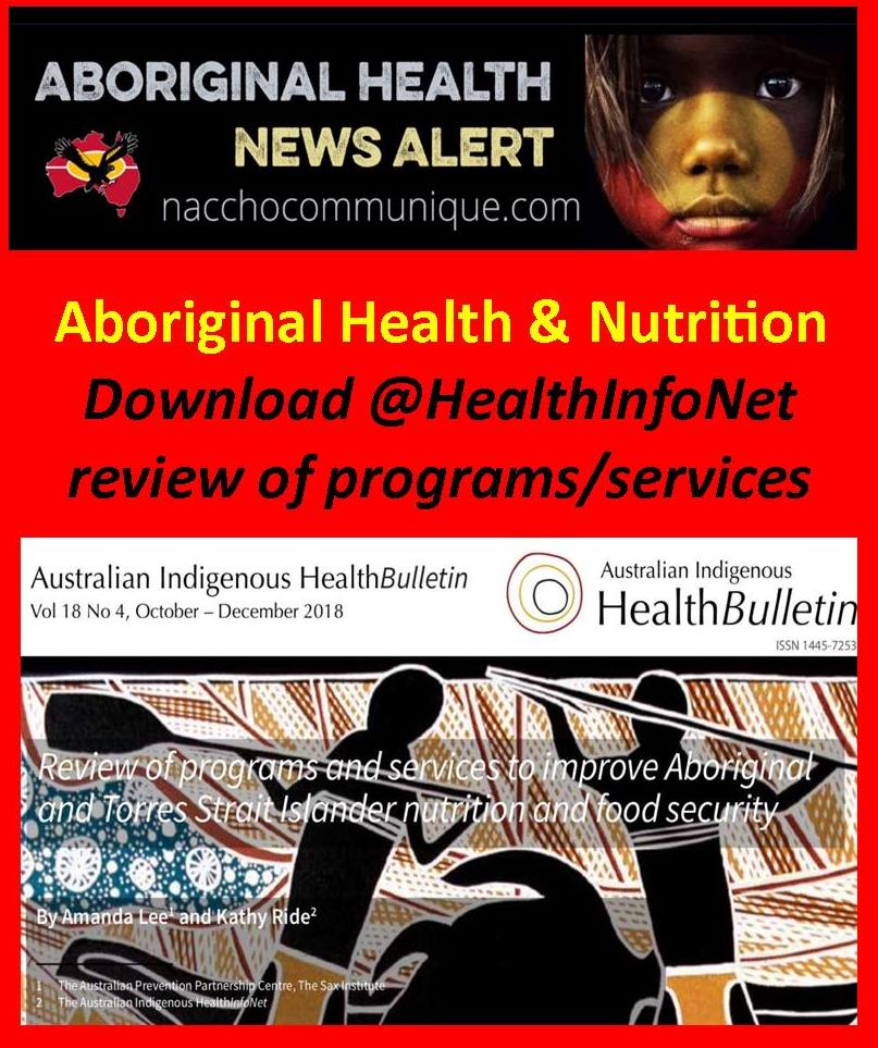 NACCHO Aboriginal Health and #Nutrition : Download @HealthInfoNet ...