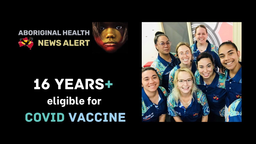 NACCHO Aboriginal Health News: First Nations people 16 years+ eligible ...